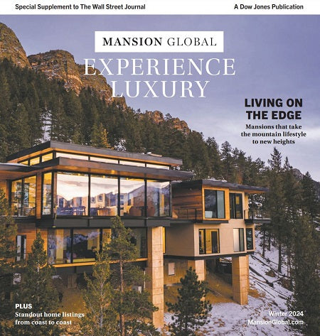 Living On The Edge | Mansion Global, Winter 2024 – The Wall Street Journal Shop