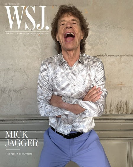 Mick Jagger | WSJ. Magazine, October 2023 – The Wall Street Journal Shop